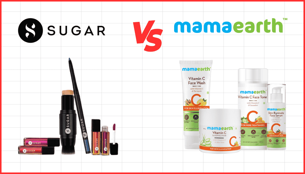 Sugar Cosmetics vs Mamaearth: Which Brand Is Best?